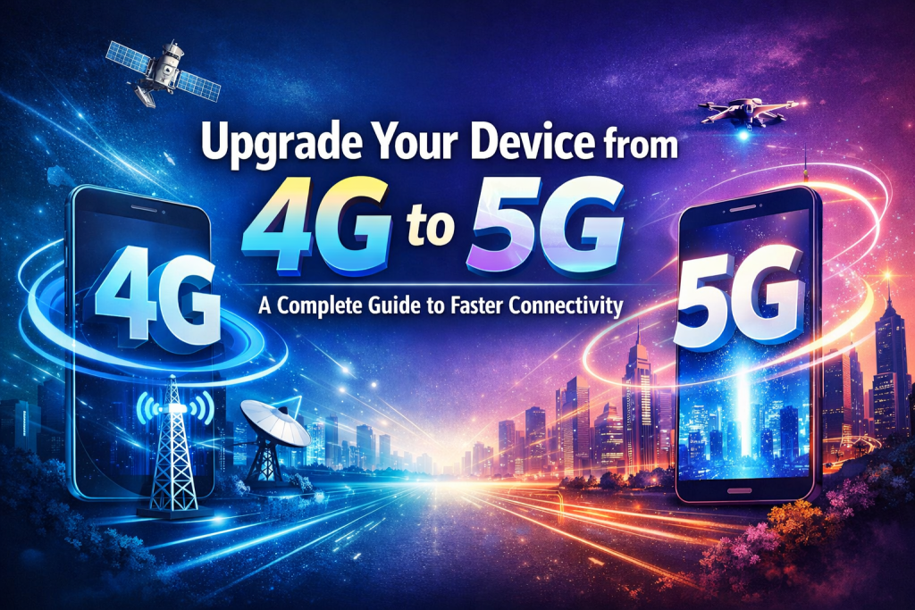 Upgrade Your Device from 4G to 5G | Complete 5G Upgrade Guide - SAADAPK50